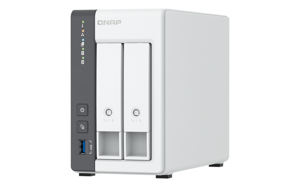 QNAP TS-216G 2-Bay NAS שרת קיונאפ – וירטואל גרפיטי - תקשורת ואבטחת מידע