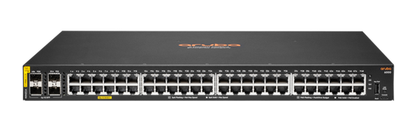 Aruba 6000 48G PoE 4SFP 370W Switch R8N85A ארובה מתג PoE מנוהל 48 פורטים – וירטואל גרפיטי ...